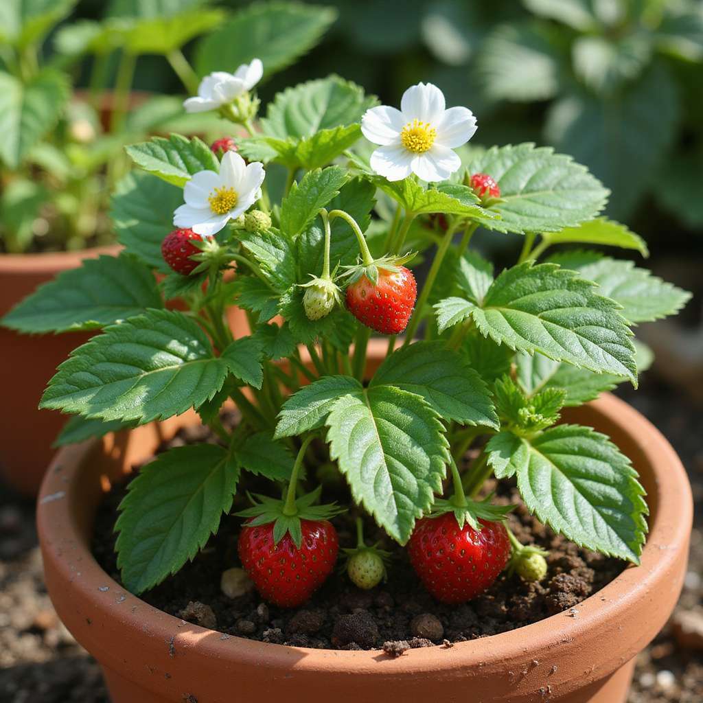 How Much Water Does a Potted Strawberry Plant Need: Expert Watering ...