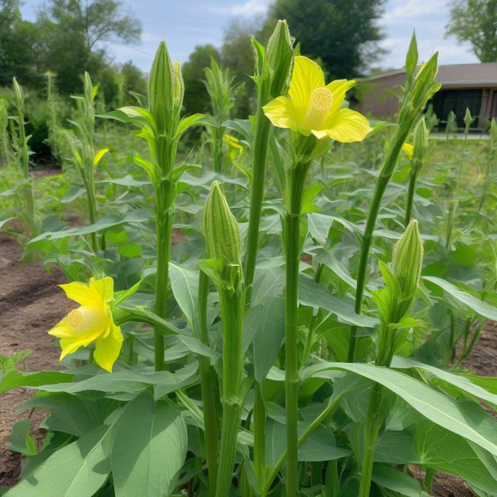 How Tall Do Okra Plants Grow: Expert Tips for Maximum Height ...
