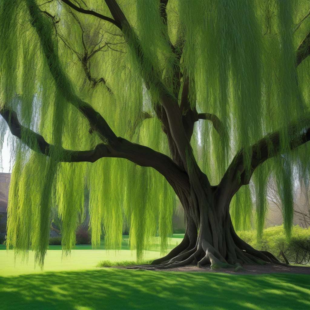 How Tall Do Weeping Willow Trees Grow: Maximum Height Guide - Evergreen ...