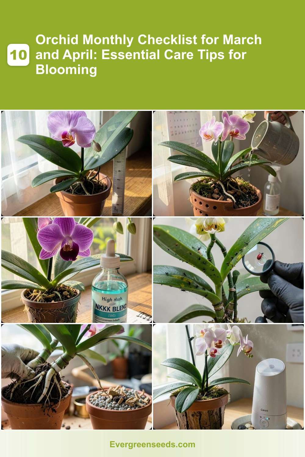 10 Orchid Monthly Checklist for March and April: Essential Care Tips ...
