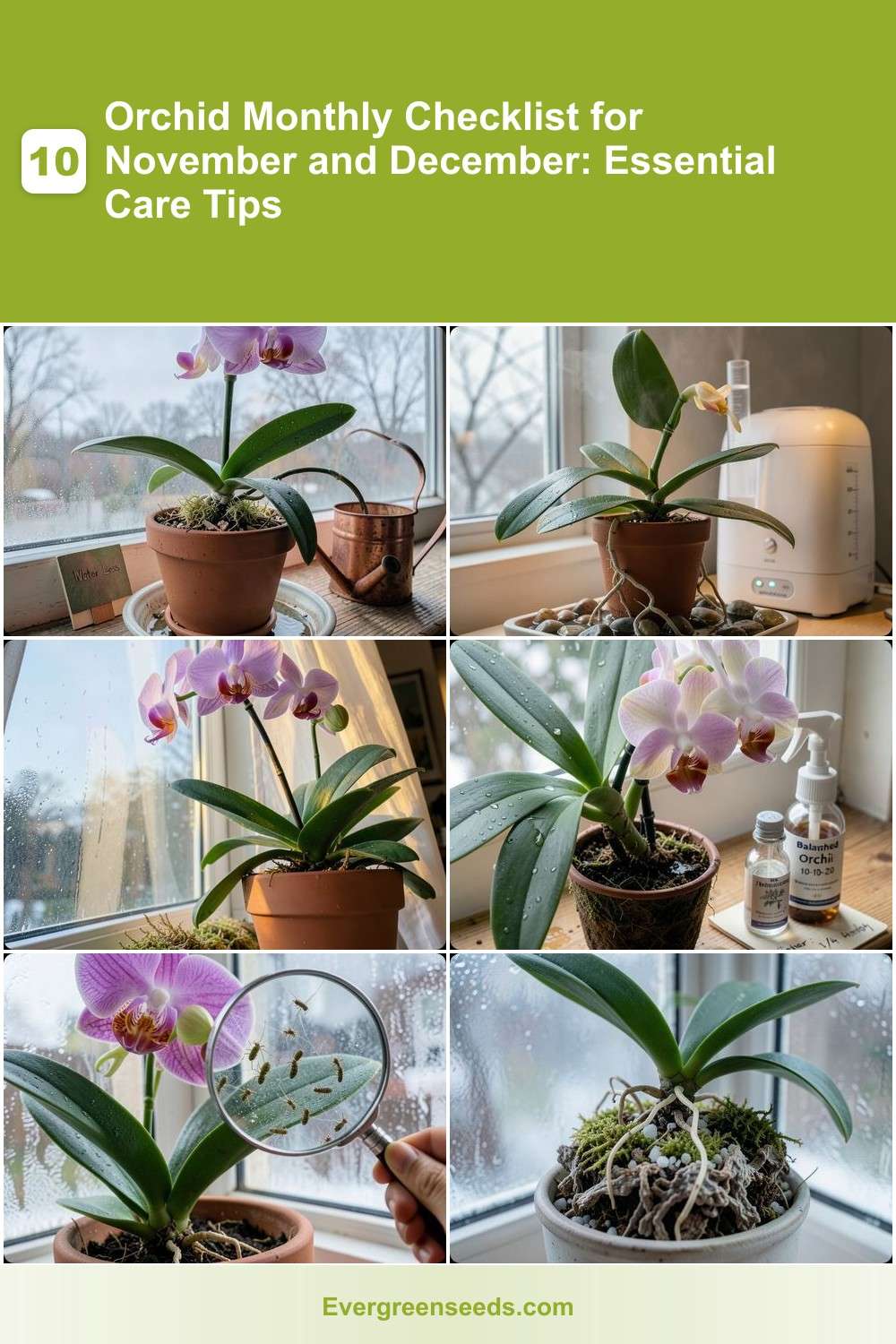 10 Orchid Monthly Checklist for November and December: Essential Care ...