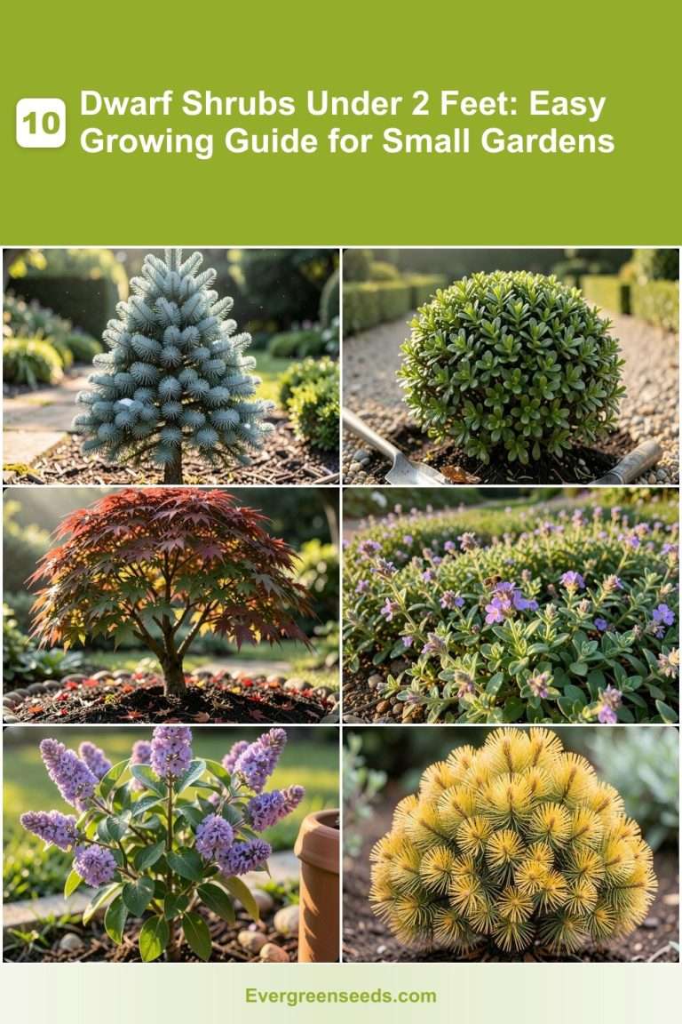 10 Dwarf Shrubs Under 2 Feet: Easy Growing Guide for Small Gardens ...