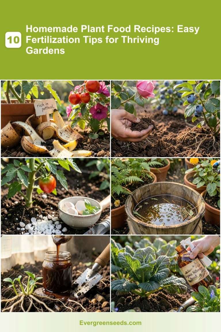 10 Homemade Plant Food Recipes: Easy Fertilization Tips for Thriving ...