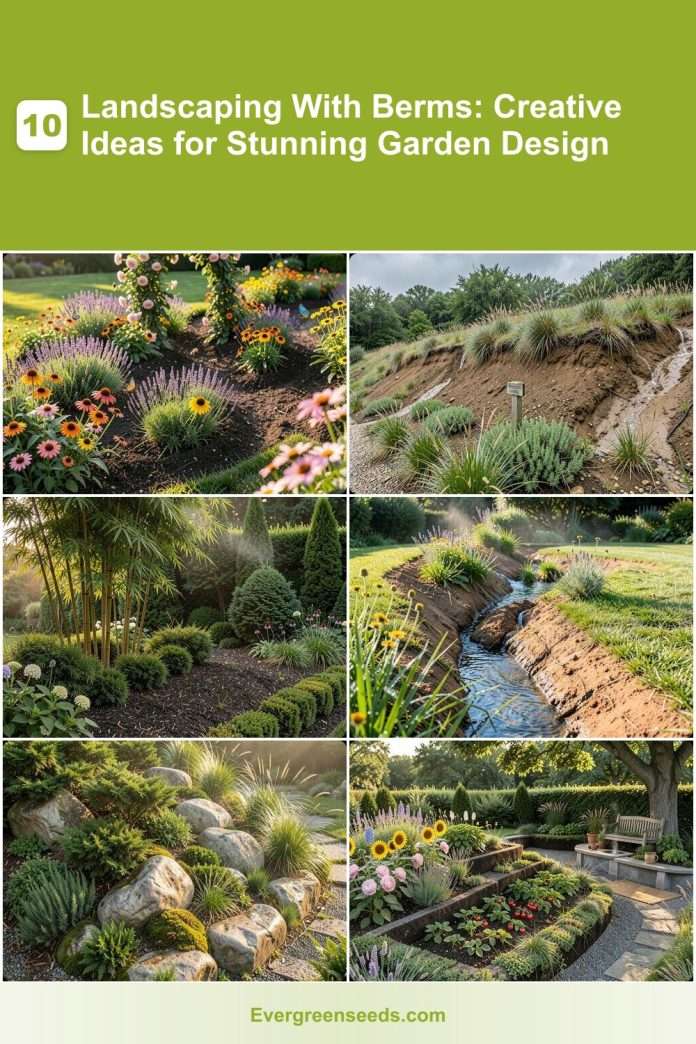 10 Landscaping With Berms: Creative Ideas for Stunning Garden Design ...