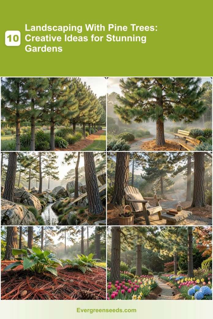 10 Landscaping With Pine Trees: Creative Ideas for Stunning Gardens ...