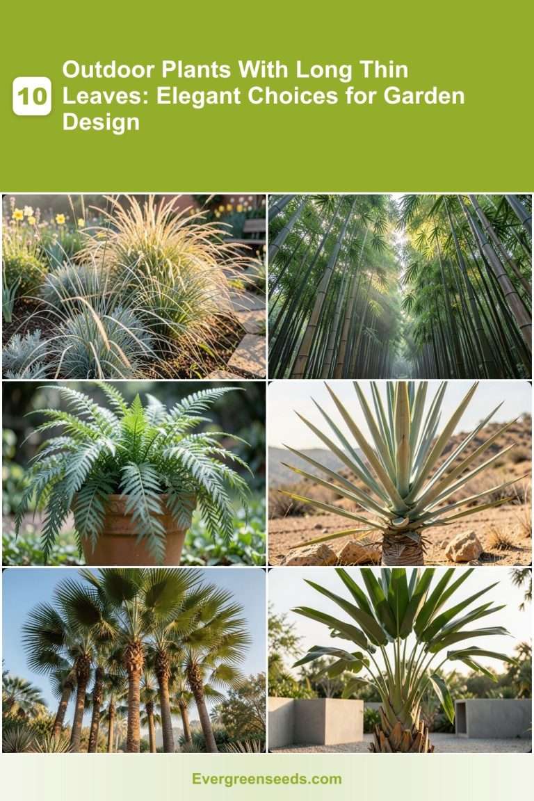 10 Outdoor Plants With Long Thin Leaves: Elegant Choices for Garden ...