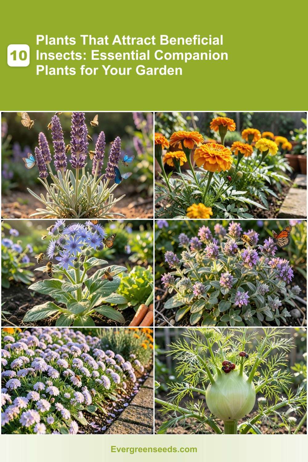 10 Plants That Attract Beneficial Insects: Essential Companion Plants ...