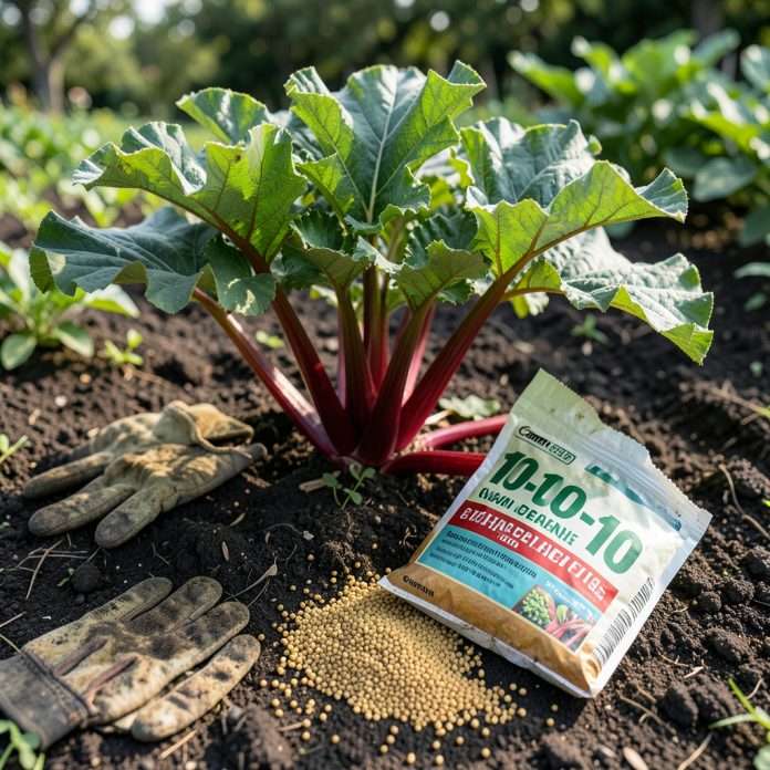 10-10-10 Fertilizer for Rhubarb: Optimal Application for Thriving ...
