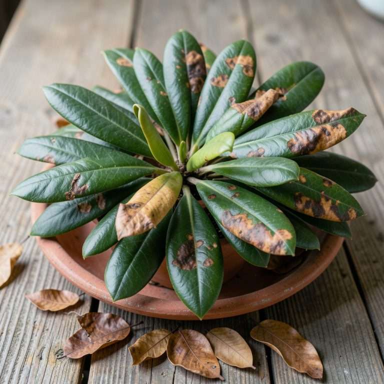 Brown Patches on Rhododendron Leaves: Fungal Signs and Revival Guide ...