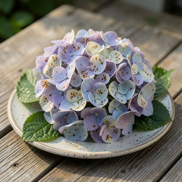 Brown Spots on Hydrangea Petals: Fungal Blight and Immediate Care ...