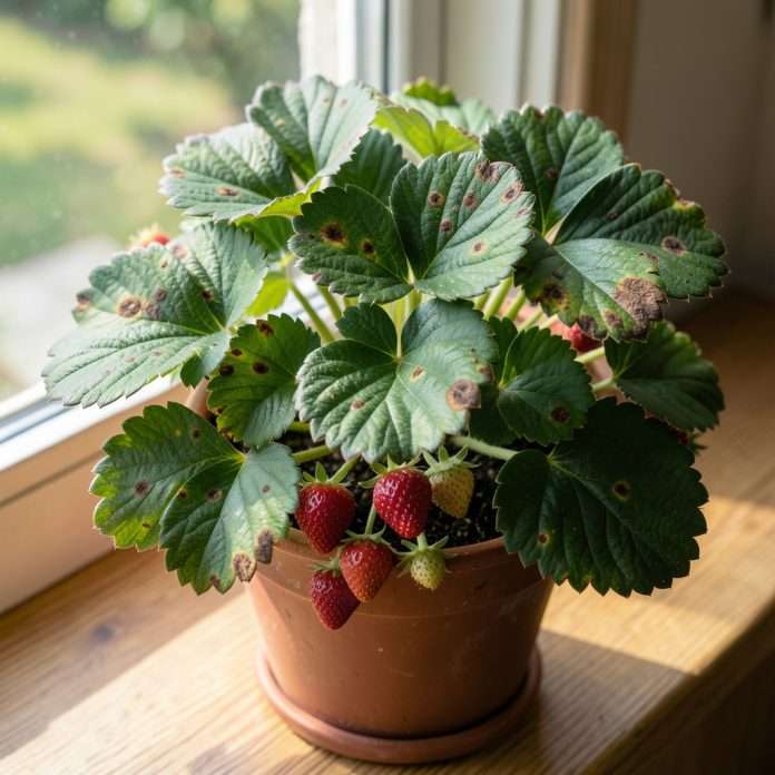Brown Spots On Strawberry Plant Leaves: Fungal Causes And Revival Guide ...