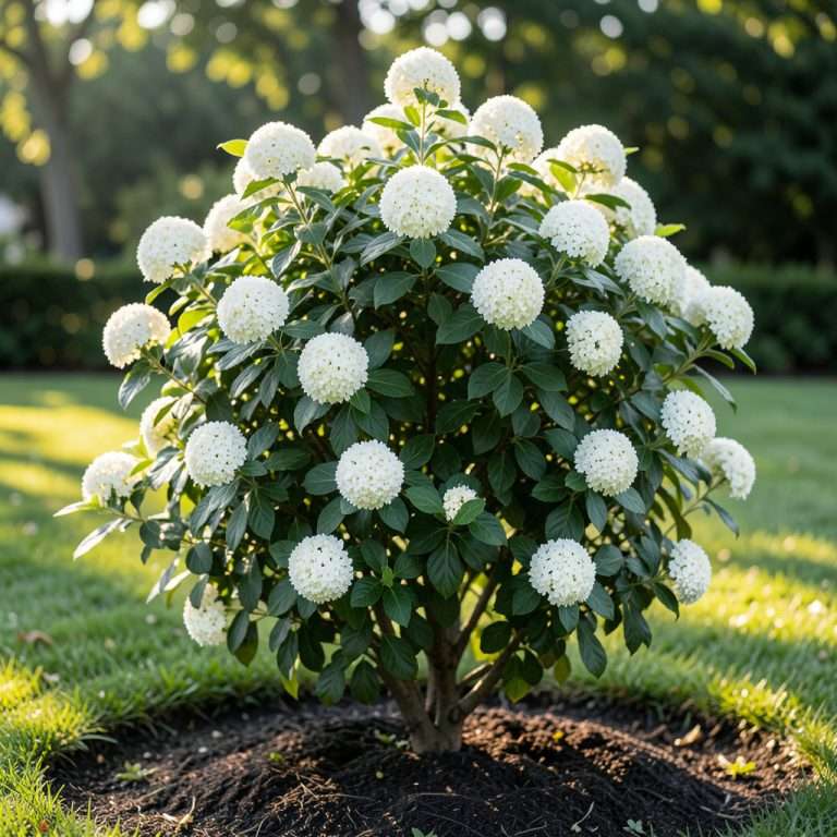 Chinese Snowball Viburnum Growth Rate: Annual Progression and Mature ...