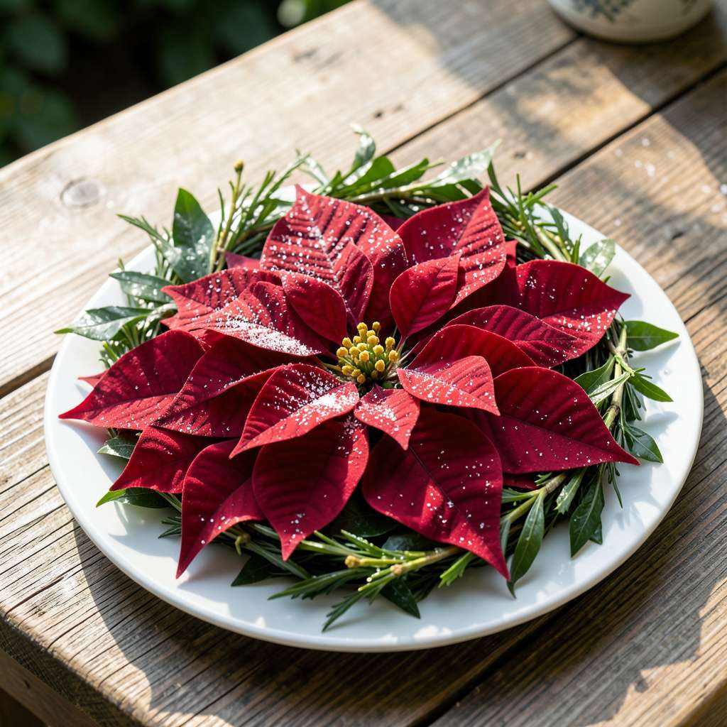 Christmas Flower Red Leaves: Year-Round Care Guide for Gardeners ...
