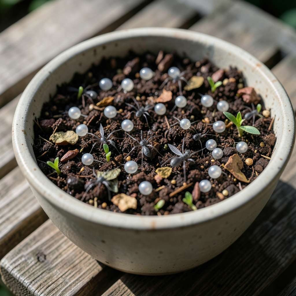 Fungus Gnat Spider Eggs in Plant Soil: Visual Guide to Spotting and ...