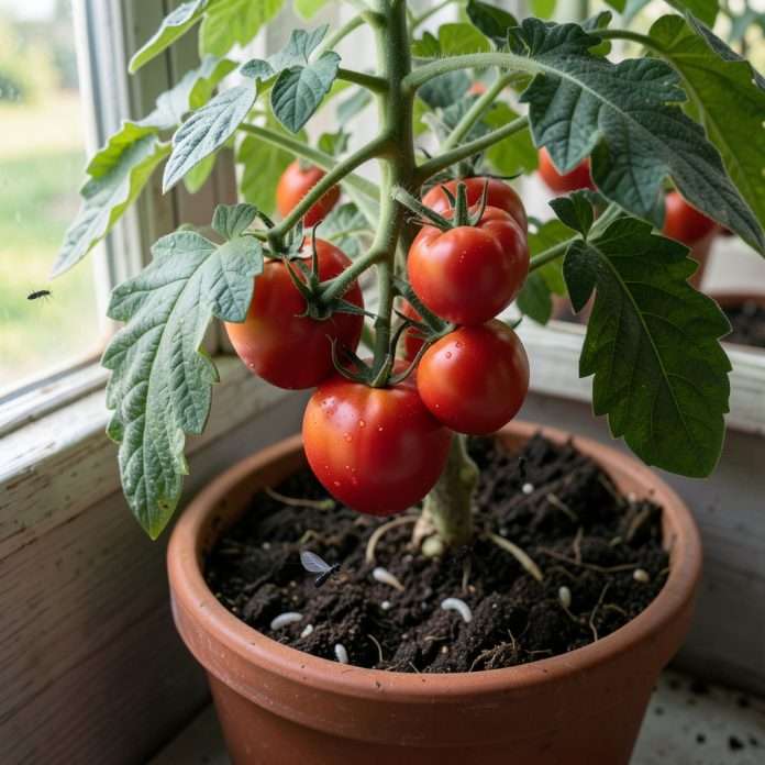 Fungus Gnats On Tomato Plants: Yellow Sticky Traps For Immediate ...