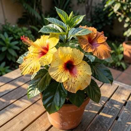 Hibiscus Leaves Turning Yellow With Brown Spots: Visual Diagnosis and ...