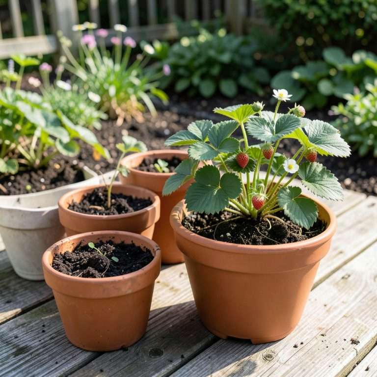 How Big of a Pot Does a Strawberry Plant Need: Minimum Depth for ...