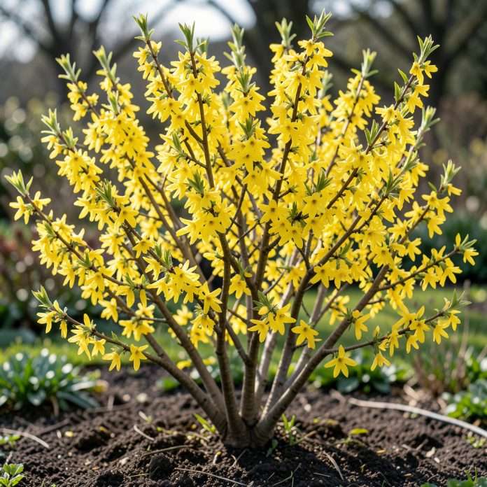How Tall Do Forsythia Bushes Get: Typical Mature Heights by Variety ...