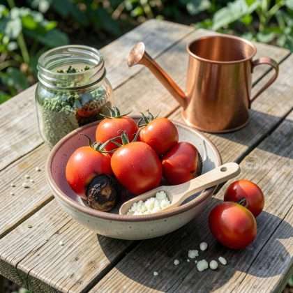 How to Fix Blossom End Rot on Tomatoes: Calcium Boost and Prevention ...