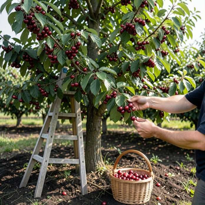 How to Harvest Cherries: Timing and Techniques for Sweetest Picks ...