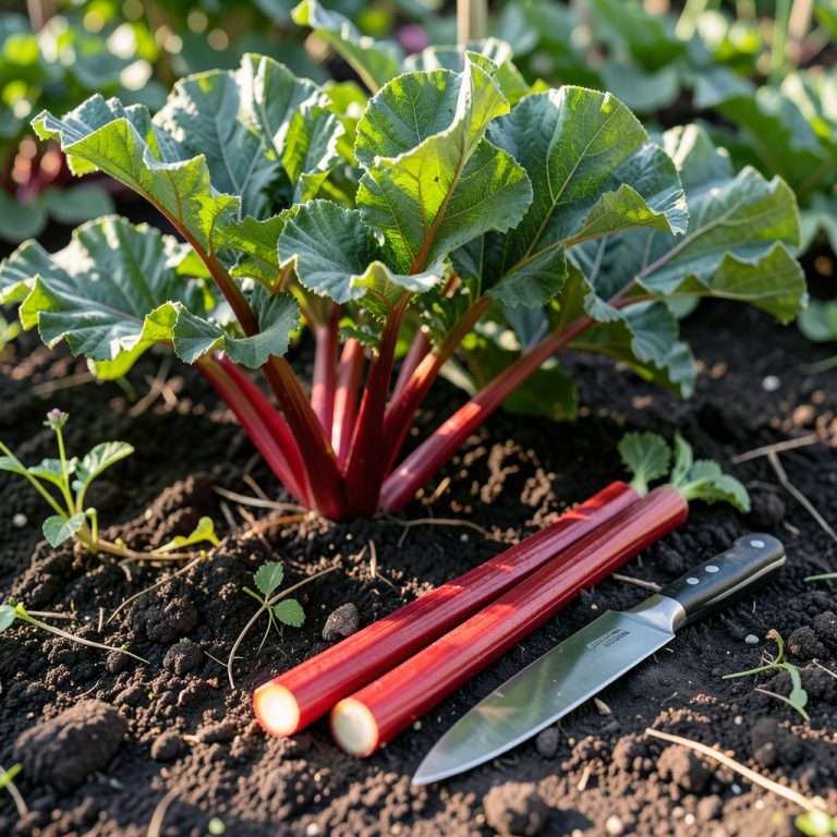How to Know When to Pick Rhubarb: Color and Size Cues for Harvest ...