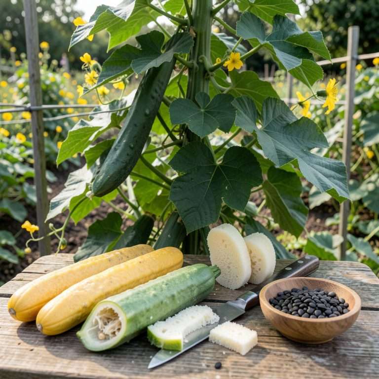 How to Process Luffa Sponge: Step by Step Harvest to Scrub Guide ...