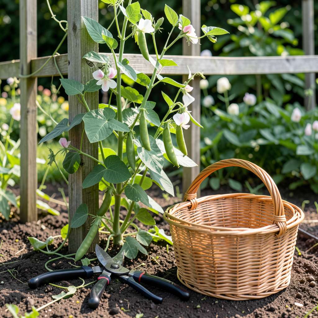 How to Tell When Peas Are Ready to Pick: Pod Swell and Bright Color ...