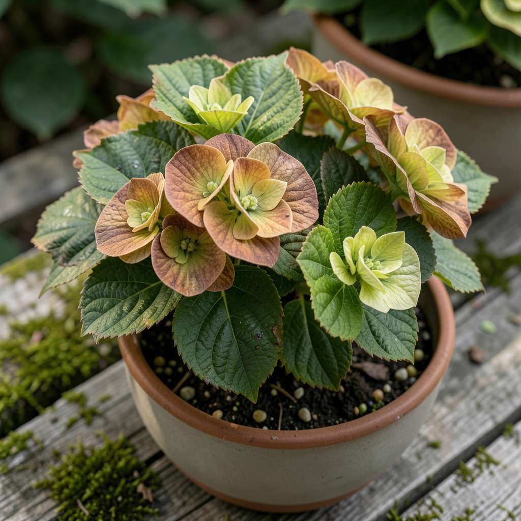 Hydrangea Leaves Turning Brown and Curling Up: Immediate Organic ...