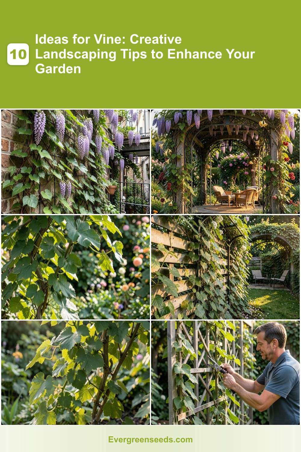 10 Ideas for Vine: Creative Landscaping Tips to Enhance Your Garden ...