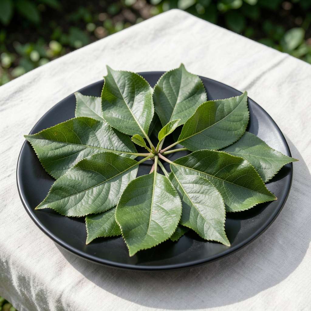 Identification Plum Tree Leaves: Shape Color and Texture Guide ...