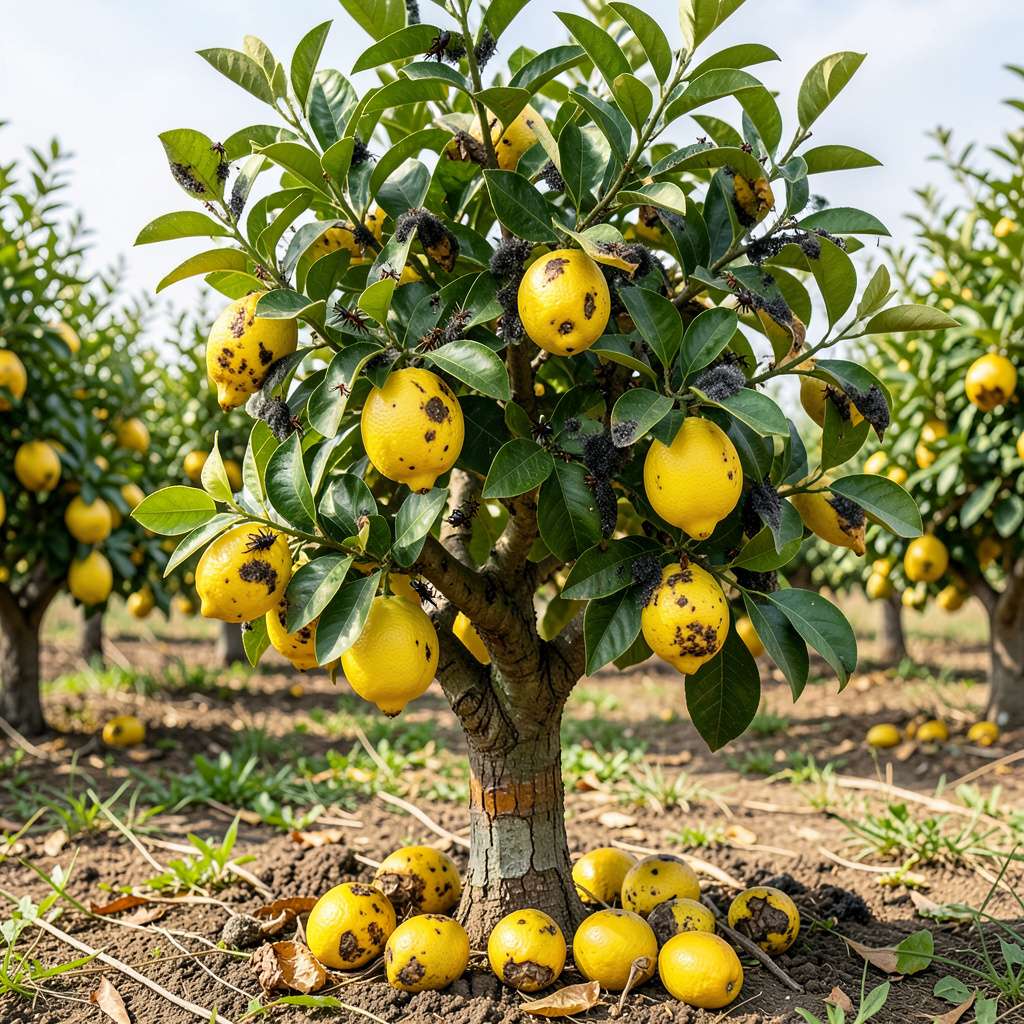 Lemon Tree Diseases and Pests: Visual Guide to Organic Treatment ...
