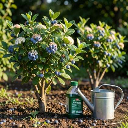 Liquid Fertilizer for Blueberries: Acid-Loving Plant Feeding Guide ...