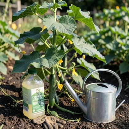 Liquid Fertilizer for Cucumber Plants: Fast-Acting Nutrition for Heavy ...