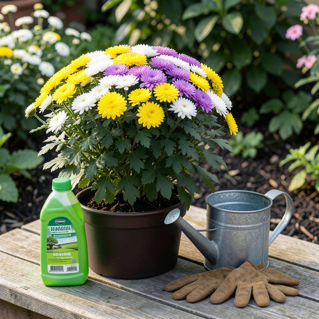 Liquid Fertilizer for Mums: Seasonal Feeding for Vibrant Blooms ...
