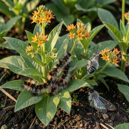 Milkweed Tussock Moth Friend or Foe: Garden Impact and Control Tips ...