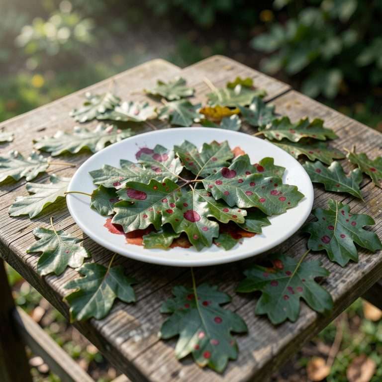 Oak Tree Leaves Red Spots: Fungal Causes and Natural Treatment ...