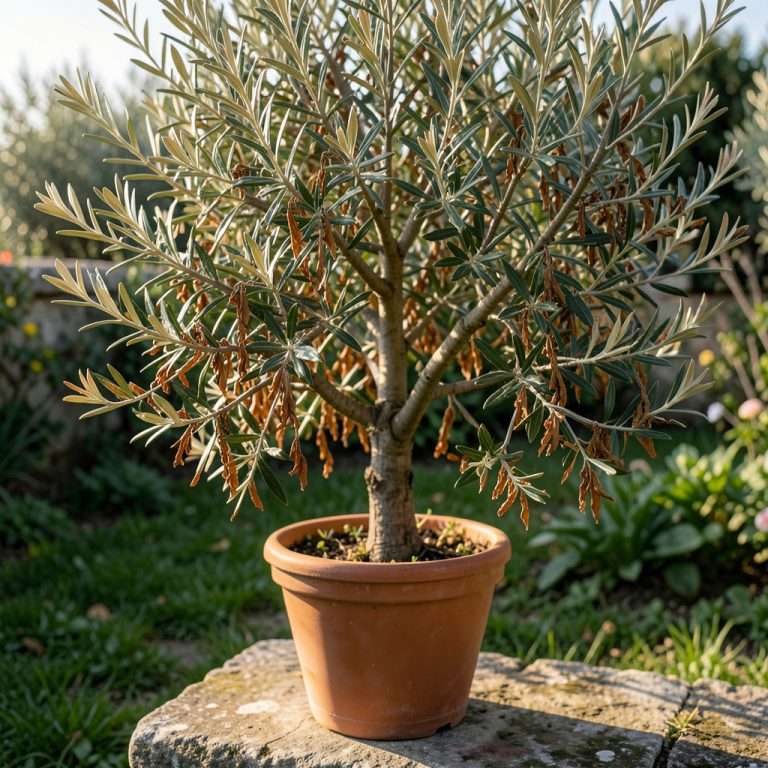 Olive Tree Brown Leaf Tips: Causes and Natural Revival Methods ...