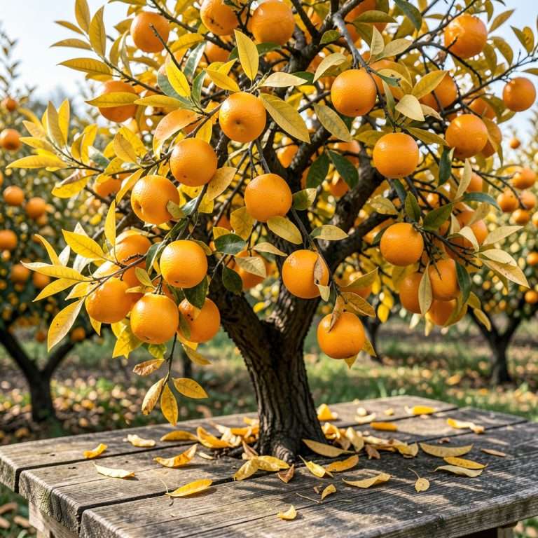 Orange Tree Yellow Leaves: Citrus Nutrient Deficiency Identification ...