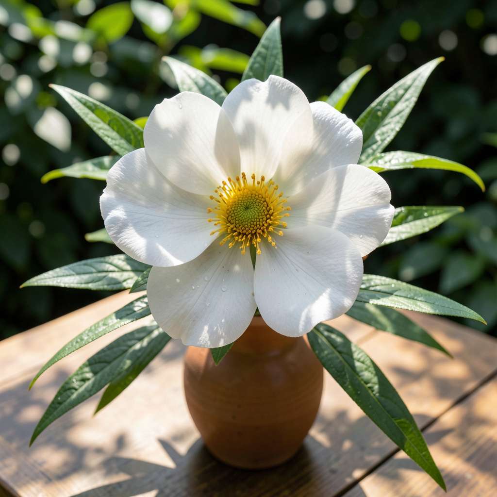 Perennial White Flower With Yellow Center: Garden Staple for Year-Round ...