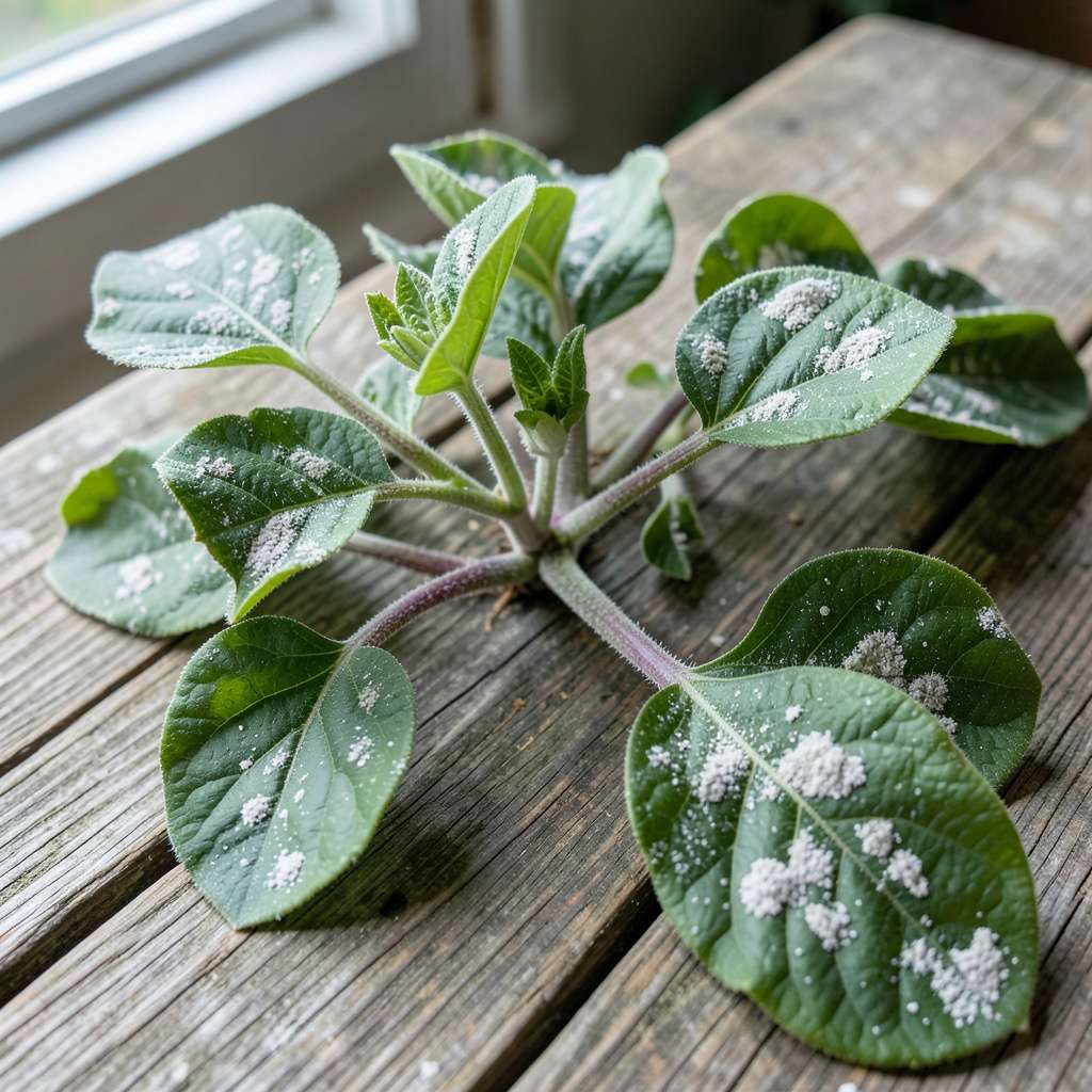 Powdery Mildew On Plant Stems: Visual Guide to Fast Organic Fixes ...