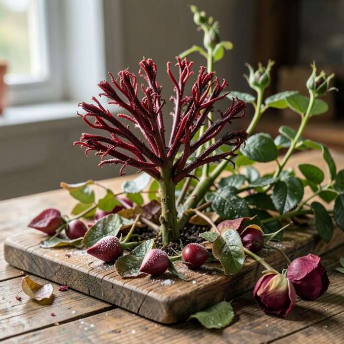 Rose Bush Disease Rosette: Witches' Broom Symptoms and Organic Controls ...