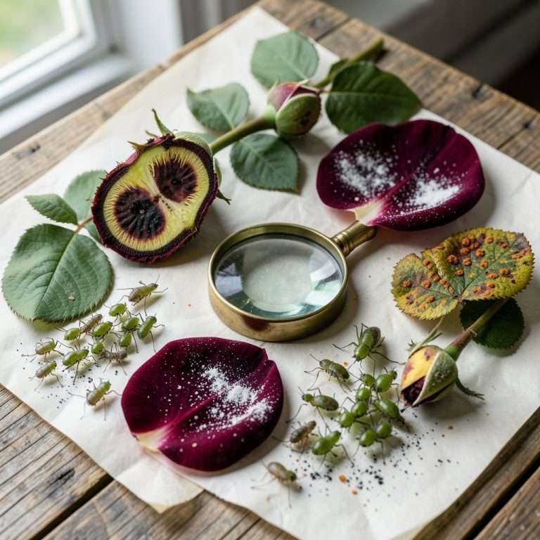 Rose Bush Diseases And Pests: Visual ID And Organic Eradication Tips ...