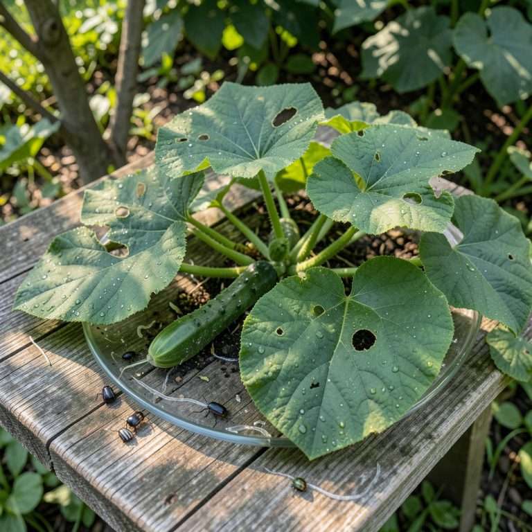 Something Is Eating My Cucumber Leaves: Pest Identification and ...