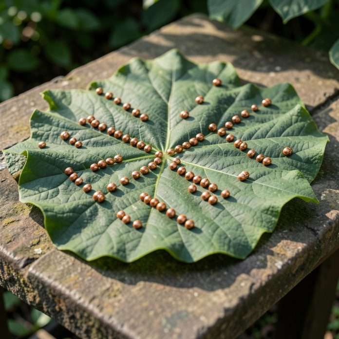 Squash Bug Eggs on Leaves: Visual Guide to Early Detection - Evergreen ...