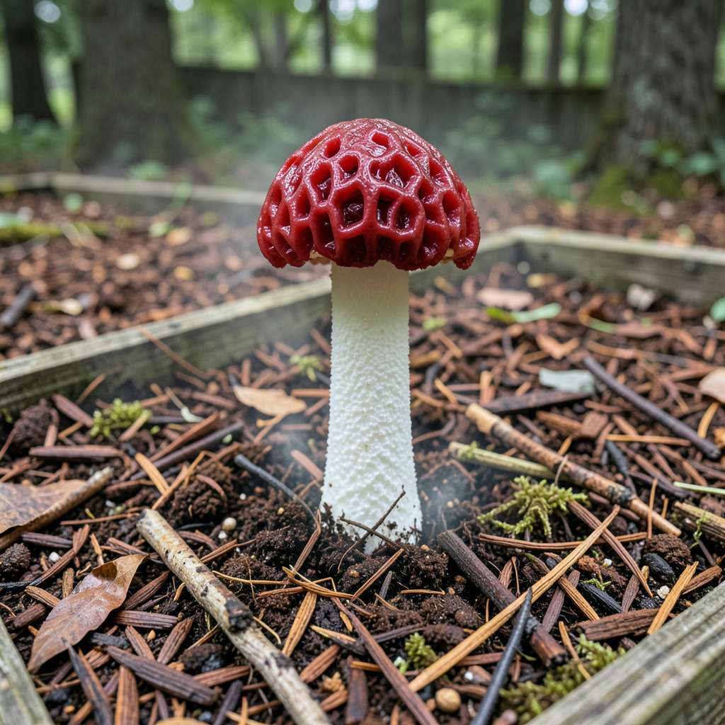 Stinkhorn Fungus In Mulch: Rapid Spread and Effective Control ...