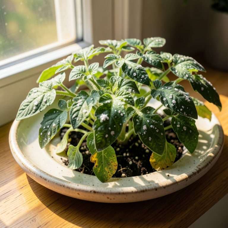 Tomato Seedlings White Spots on Leaves: Fungal Infection Prevention and ...