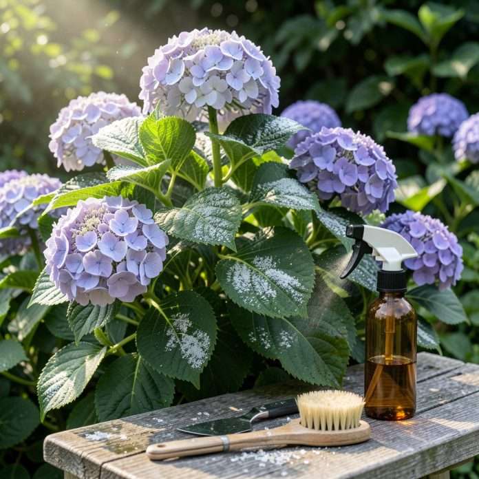 Treating Powdery Mildew on Hydrangeas: Organic Solutions for Vibrant ...