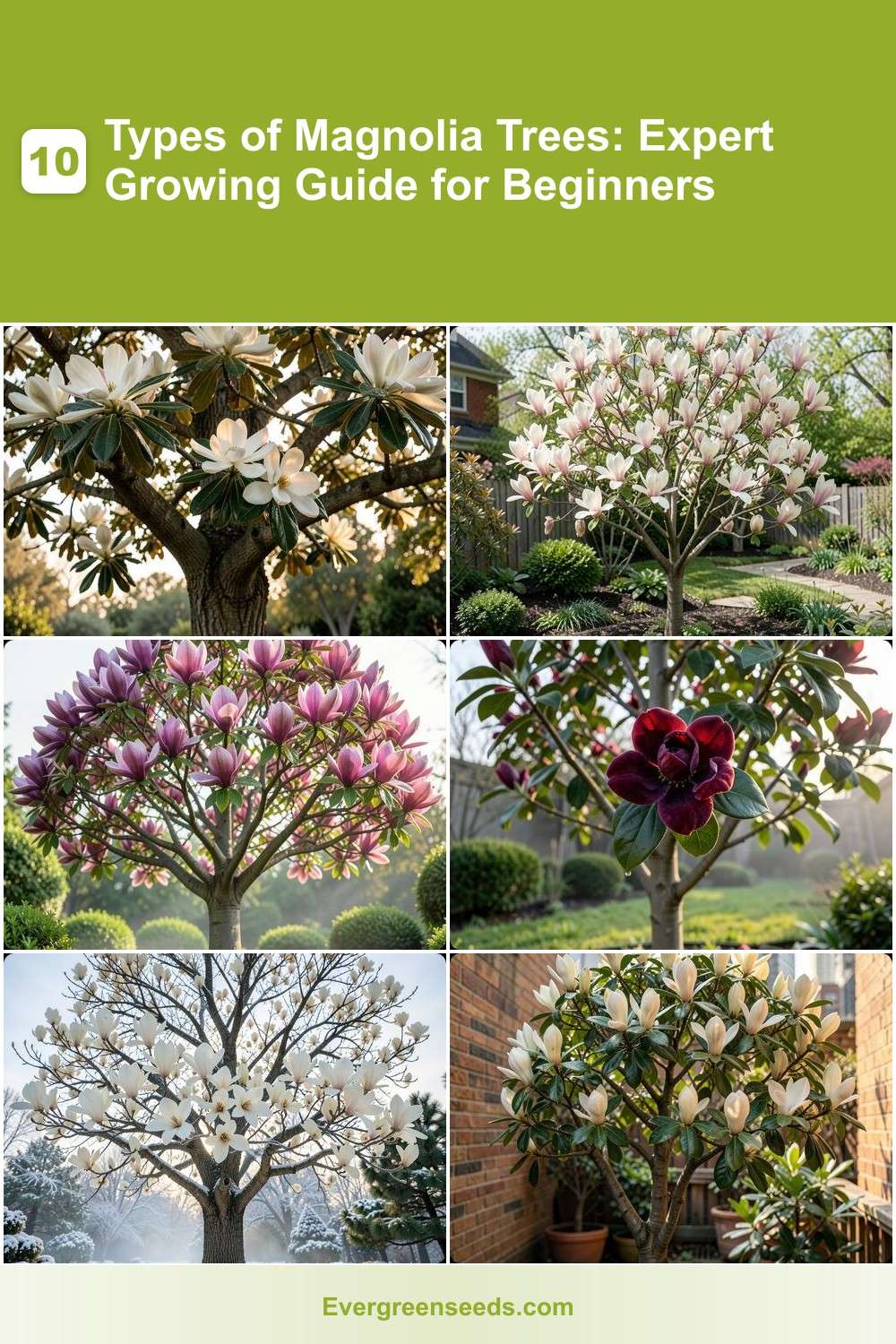 10 Types of Magnolia Trees: Expert Growing Guide for Beginners ...