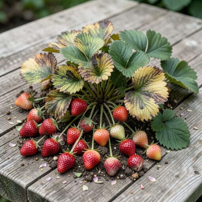 Verticillium Wilt In Strawberry Plants: Visual Symptoms And Organic ...
