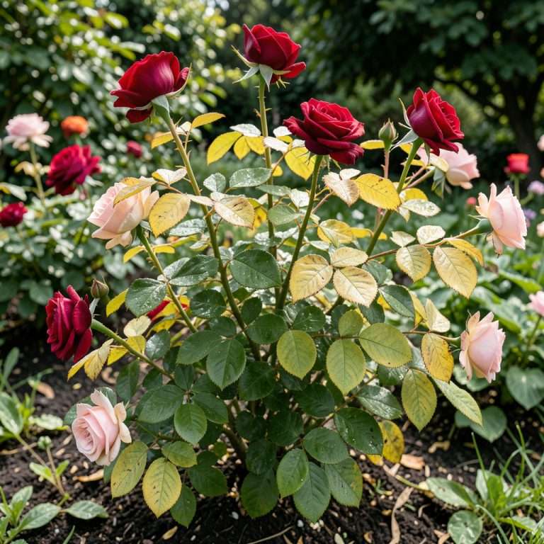 What Causes Rose Bush Leaves to Turn Yellow: Environmental and Care ...